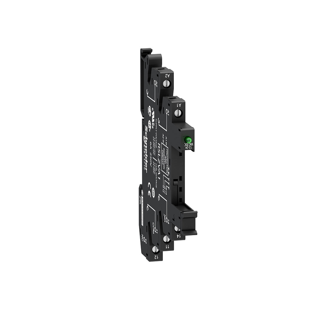Socket equipped with LED and protection circuit for RSL1 relays, srew ...